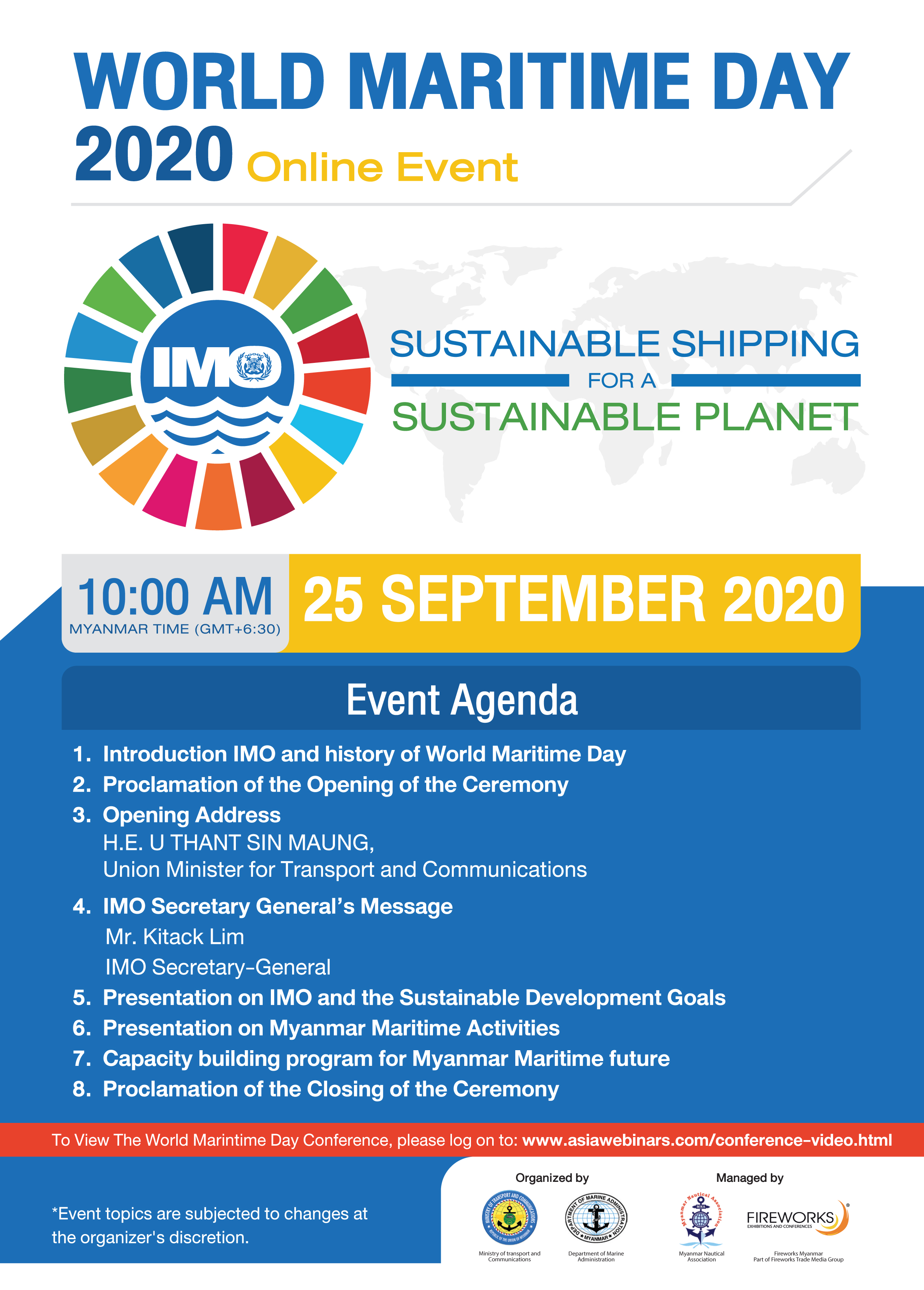 world maritime day 2020 brochure | DEPARTMENT OF MARINE ADMINISTRATION